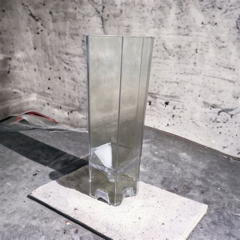 Diamond Shape Polycarbonate Pillar Mold For Candle Making