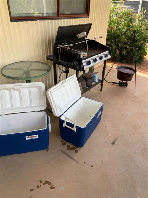 Lot 153 Bbq Esky Table And Cooler Auctionsplus