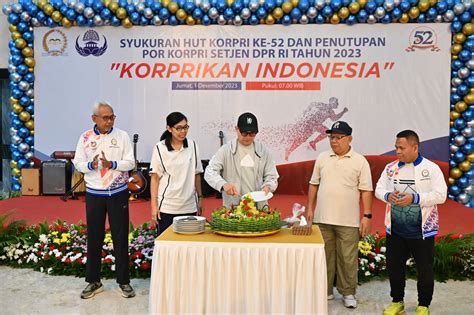 Sekretariat Jenderal Dpr Ri Korps Pegawai Republik Indonesia Korpri