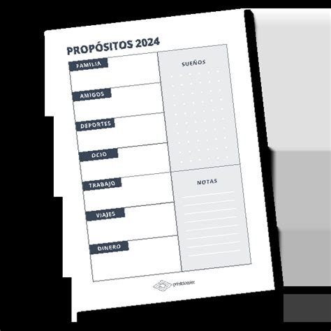 Lista De Propósitos De Año Nuevo 2023
