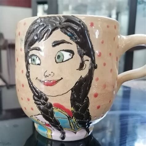 خرید و قیمت لیوان السا و انا از غرفه صنایع دستی من1