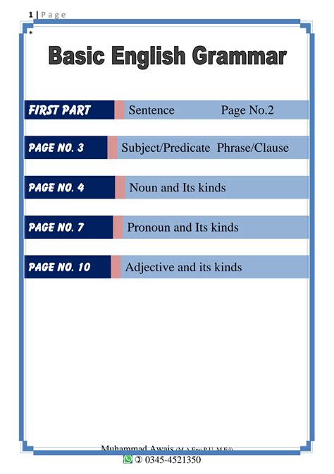 Solution Basic English Grammar Short Notes Studypool