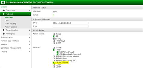 Technical Tip Tacacs Support Fortinet Community