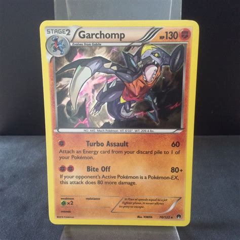 Garchomp Xy Breakpoint Holo English Excellent Tcgx