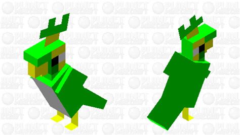Sonic Green Flicky Minecraft Mob Skin