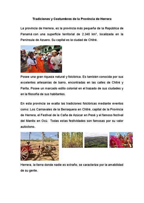 Documento 50 Holi Tradiciones Y Costumbres De La Provincia De