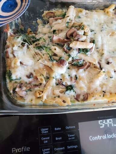 Portobello Penne Pasta Casserole