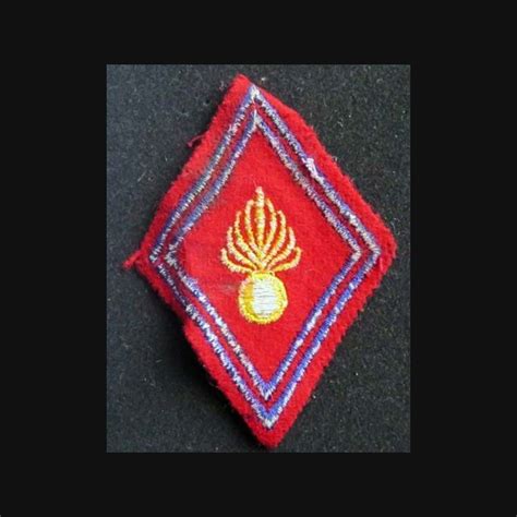 losange de bras modèle insigne tissu artillerie cadre