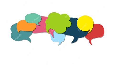 Premium Vector Retro Empty Comic Speech Bubbles Set With Black