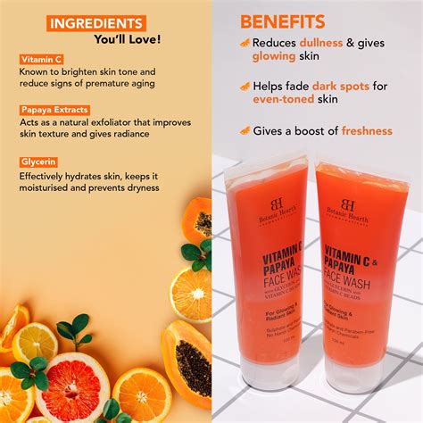 Botanic Hearth Papaya And Vitamin C With Oat And Niacinamide With Neem Ci