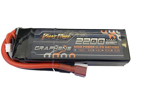 Giant Power 3s 111v 2200mah 65c Li Po W T Plug Lipo Battery