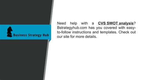 Cvs Swot Analysis By Bstrategyhub Issuu