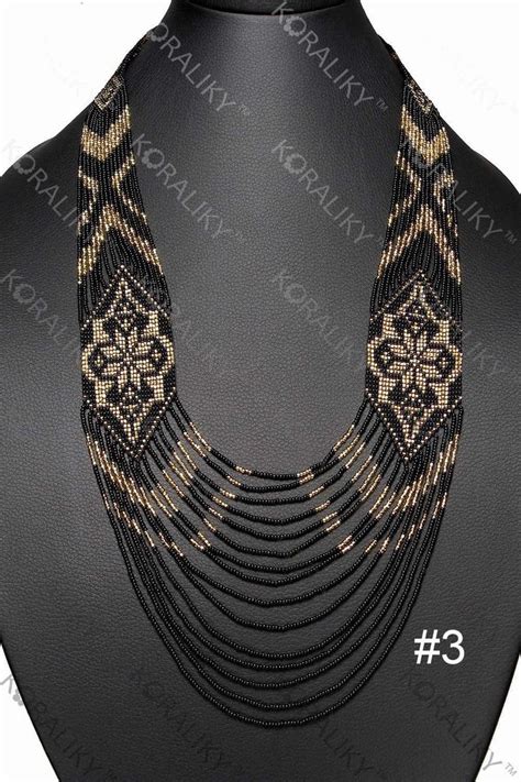 Koraliky Ukrainian Weaving Traditional Folk Handmade Seed Beads