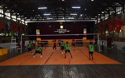 တောင်ပိုင်းတိုင်းစစ်ဌာနချုပ် တိုင်းမှူးဒိုင်း ဘော်လီဘောပြိုင်ပွဲ ဖွင့်ပ