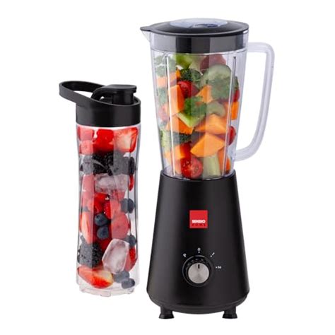 Sensio Home Mini Food Chopper Small Food Processor Personal Blender Smothie Maker