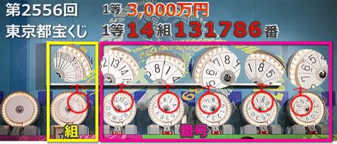 第2556回東京都宝くじ当選番号2023年4月5日 水 結果