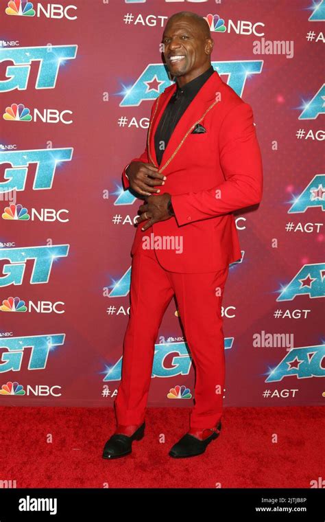 Los Angeles Aug 30 Terry Crews At The Americas Got Talent Season 17