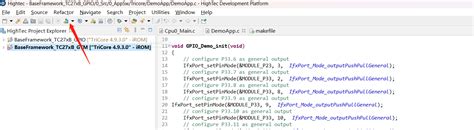 Hightec极速建立工程点亮第一个ledhightecdemo工程 Csdn博客