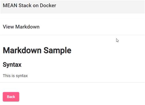 Github Ohtsumeanstackondocker