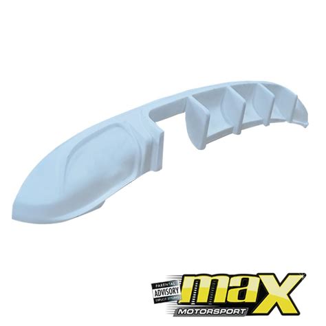 Suitable To Fit Vw Polo 9n3 Vivo C63 Style Fiberglass Diffuser Max Motorsport