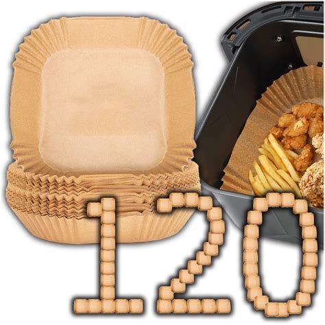 PAPIER DO PIECZENIA WE FRYTKOWNICY POWIETRZNEJ AirFryer ZESTAW 120 SZT