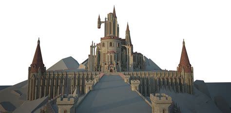Artstation Castle Concept Photobashing Techniques Game Assets