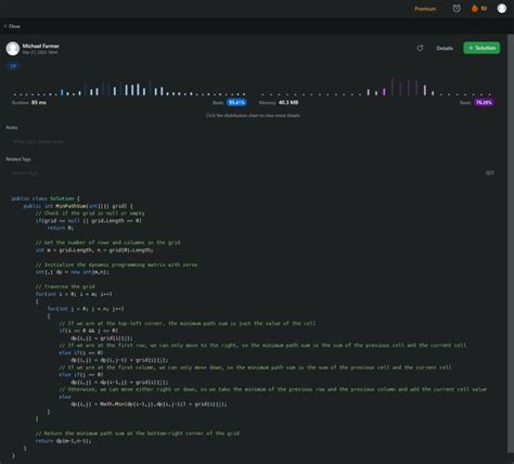 Michael Farmer On Linkedin Day 92 Of Xx Completing At Least One Leetcode Problem Per Day Until I