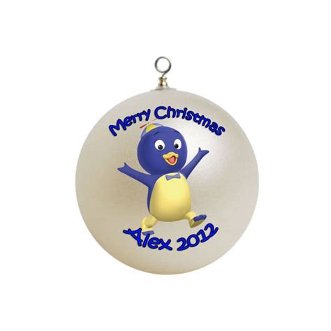 Personalized Backyardigans Christmas Ornament Pablo