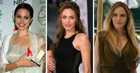 Angelina Jolies Transformation Gallery Before And After Photos
