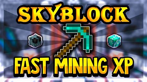 The FASTEST Way To Get Mining XP In Hypixel Skyblock Mining XP Guide