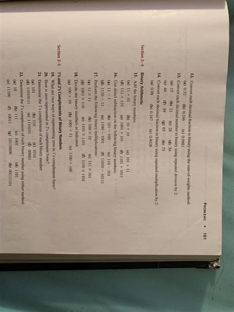 Solved Problems 101 12 Convert Each Decimal Fraction To