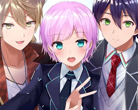 Kenmochi Touya Yuuhi Riri Fushimi Gaku Kenmochi Touya Fushimi Gaku