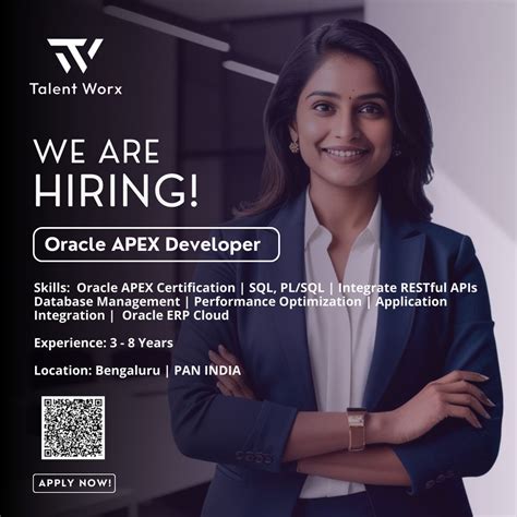 Oracleapex Hiring Oracledeveloper Sql Plsql Databasedevelopment Talent Worx