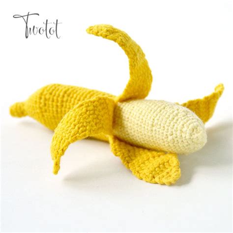 Crochet banana 4,5 $ Вязаный банан 100 грн. | Knitting, Crochet