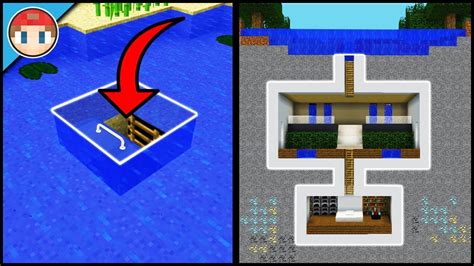 How To Make A Secret Underwater Base In Minecraft