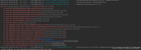 Rabbitmq 连接超时 怎么回事呢？前两天一直可以的呀rabbitmq连接超时但又连的上 Csdn博客