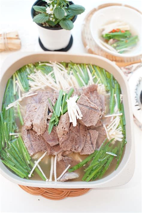 아롱사태 수육 전골 만들기 요리 소고기 사태 수육 전골 소스 네이버 블로그