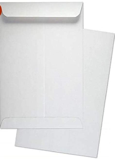 Premium Super A4 Size Plain White Envelopes At Best Price In Mumbai