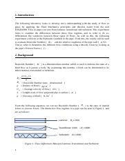 Understanding Flow in Pipes: Fluid Mechanics Principles and | Course Hero