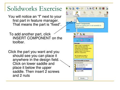 Ppt Solidworks Lesson 4 Assembly Basics And Toolbox Powerpoint