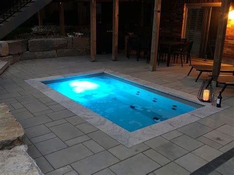The Best Fiberglass Inground Spas Hot Tubs And Pools By Immerspa In 2022 Inground Spa Pool