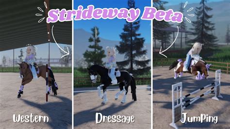 Checking Out Strideway Beta│new Horse Game│ Youtube