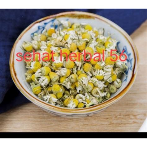 Jual Bunga Chamomile Kering L German Chamomile L Wangi Tidak Pahit