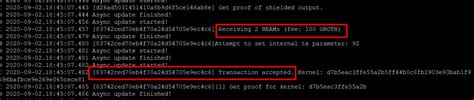 Cancelled Regular Transaction Is Displayed In Status In Progress And