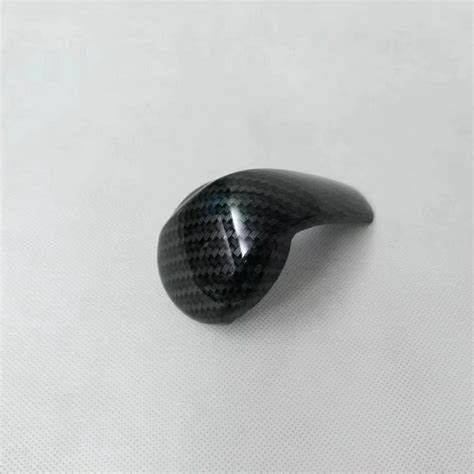 Badu Bg Капак на копчето за скоростен лост в спортен стил с печат от въглеродни влакна Мек