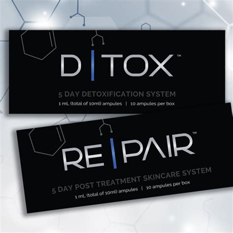 Ditox And Repair Skincare System Cascade Eye And Skin Centers