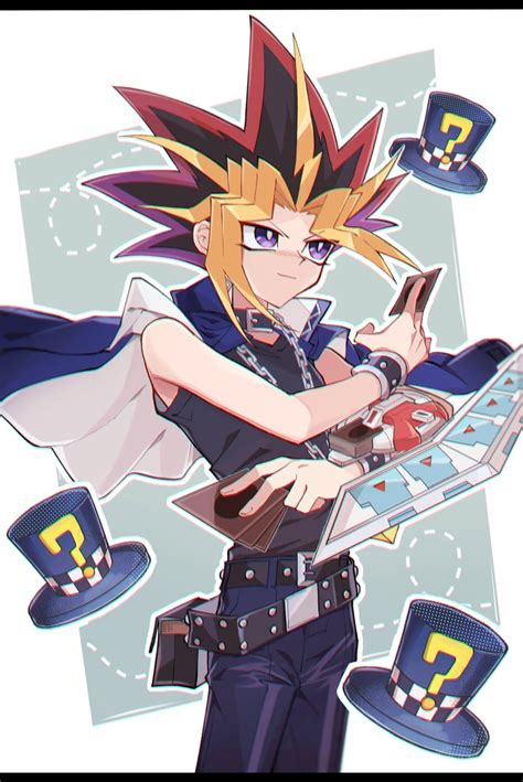 Yami Yuugi And Magical Hats Yu Gi Oh And 1 More Drawn By Nikuman