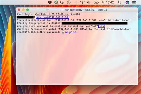 How To SSH Into Your Device From A Mac And Change Your Root Password