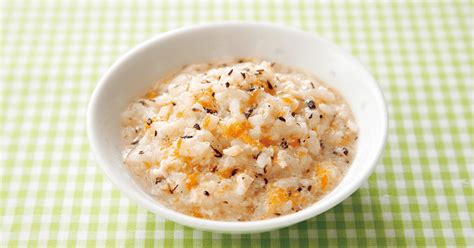 ひじきと人参、鶏ひき肉のおじや｜離乳食レシピ管理栄養士監修｜パルシステムの育児情報サイト～子育て123～
