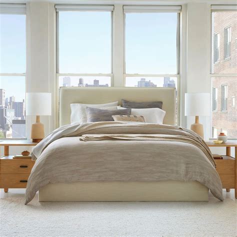 Freya Flange Low Profile Bed West Elm